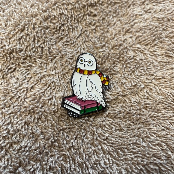 Accessories | Harry Potter Hedwig Hard Enamel Lapel Pin | Poshmark